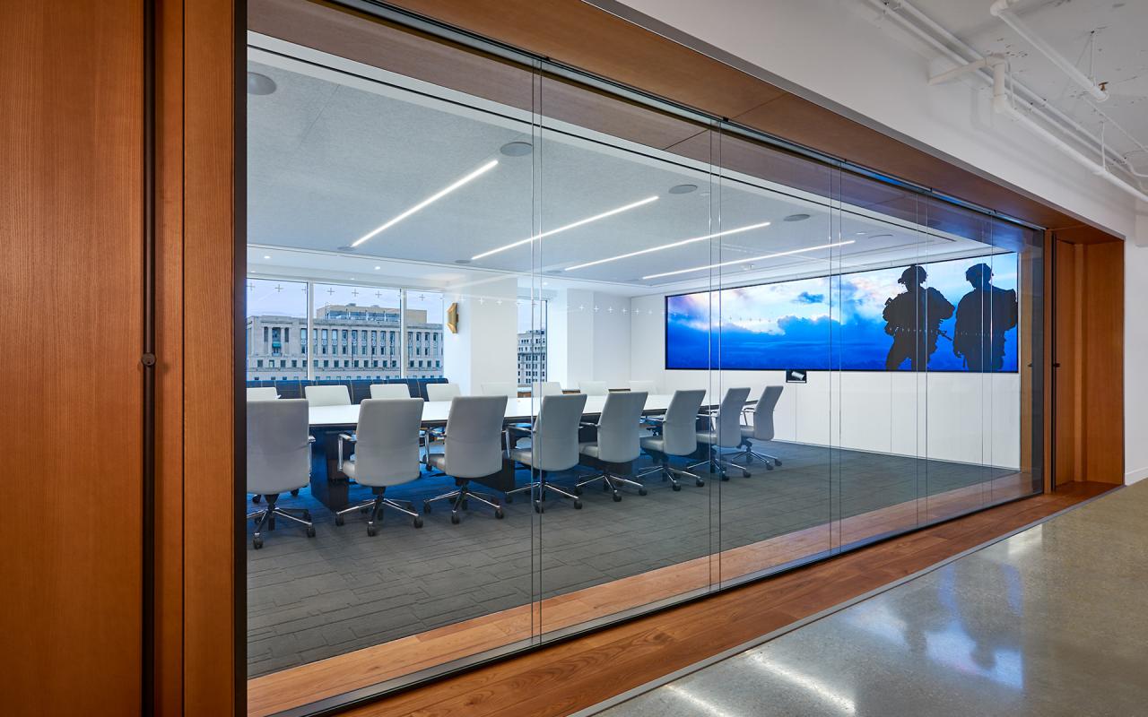 Booz Allen Hamilton - Projects - Vode Lighting - Adaptive Architectural ...